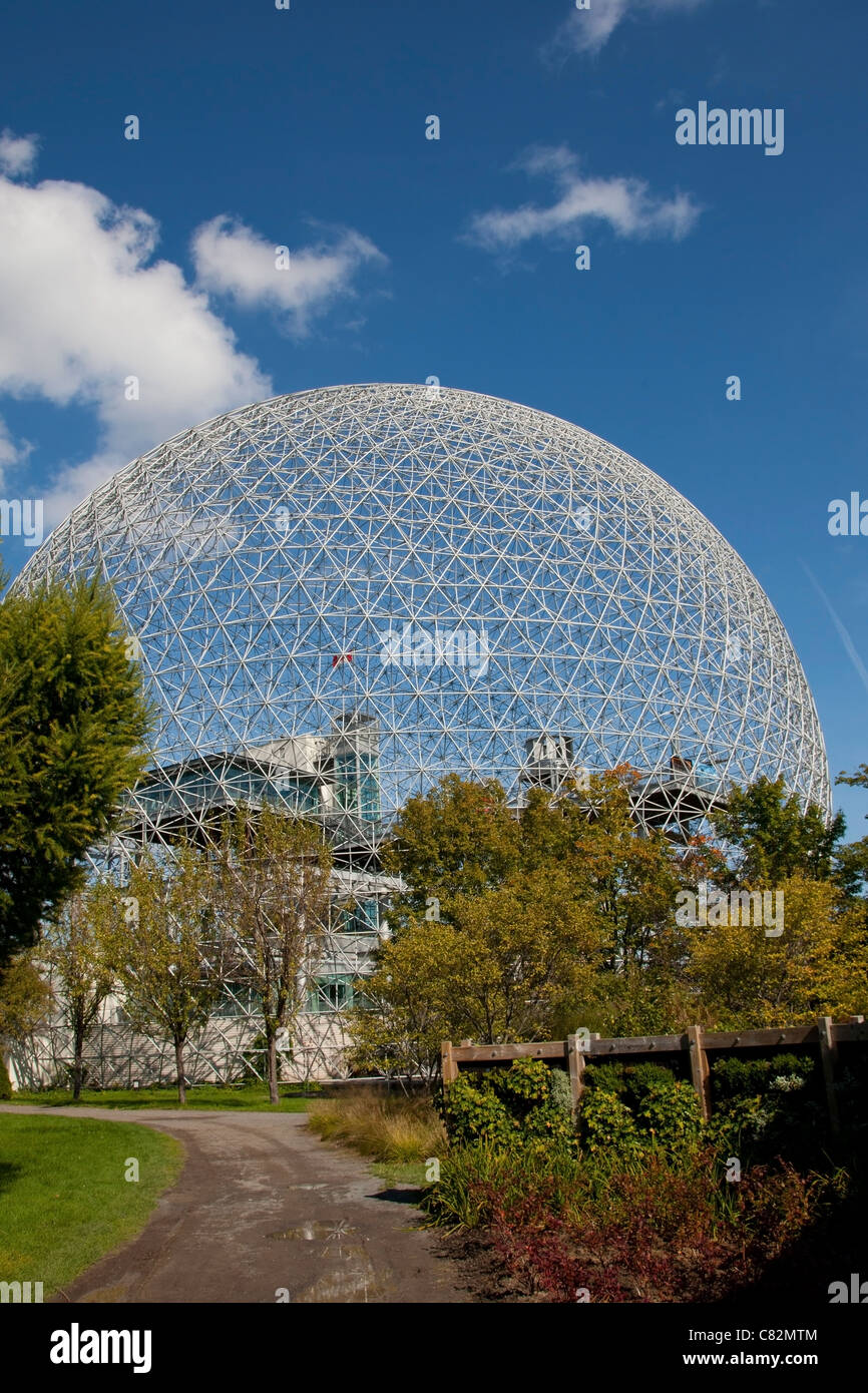 Biosphere in Montreal. US pavilion of Expo 1967 Stock Photo - Alamy