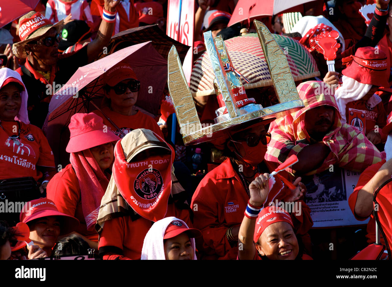 Protester wearing red shirt hi-res stock photography and images - Alamy