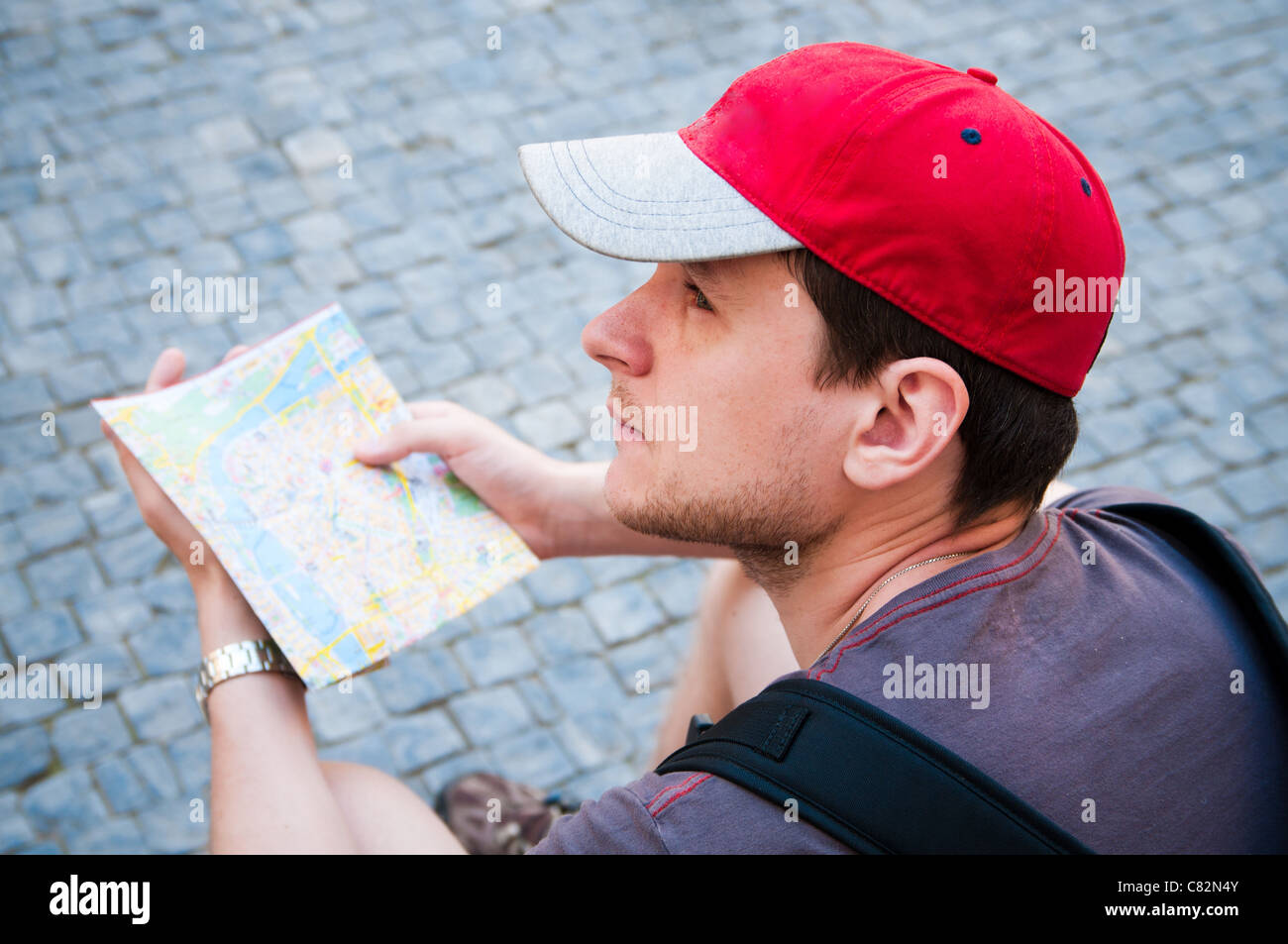 Guide map hi-res stock photography and images - Alamy