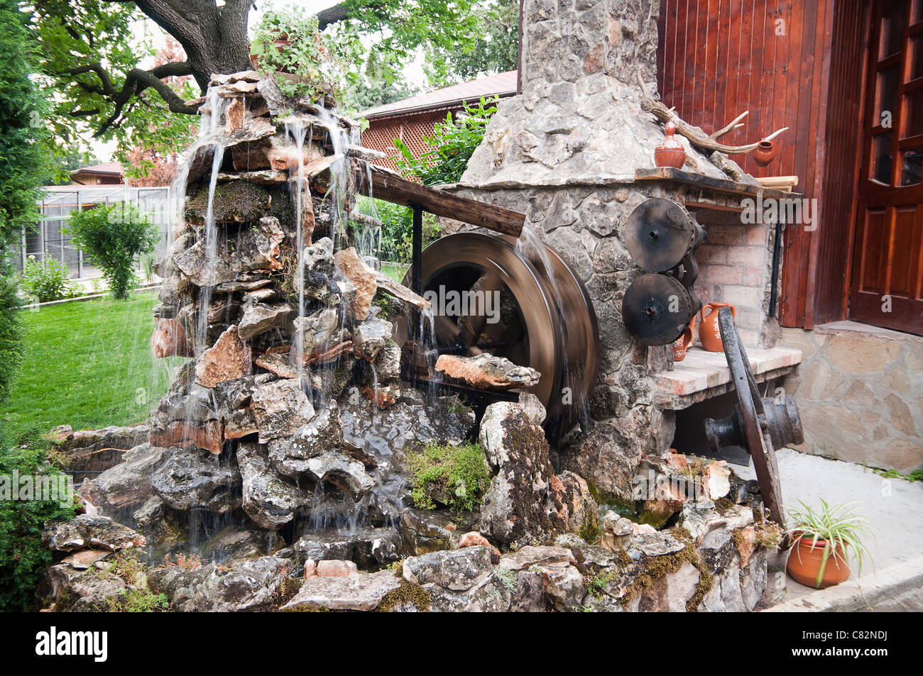 Old stone watermill hi-res stock photography and images - Alamy