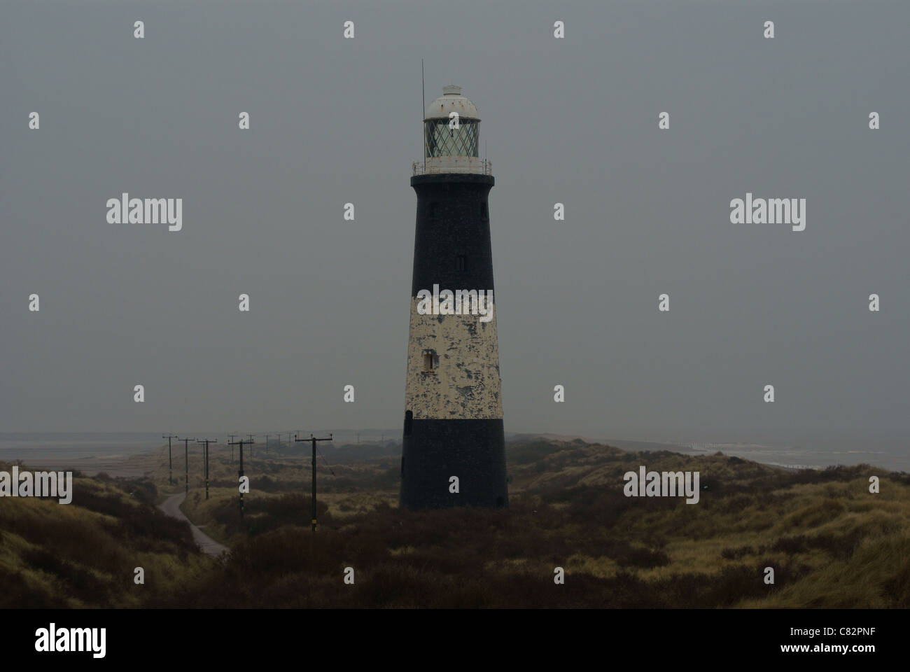 Spurn Point Lighthouse Stock Photo - Alamy
