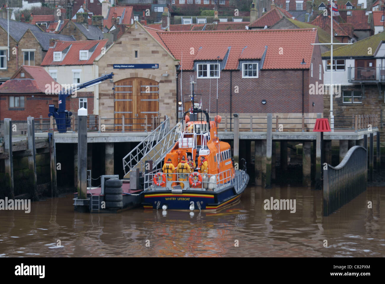 Whitby life boat hi-res stock photography and images - Alamy