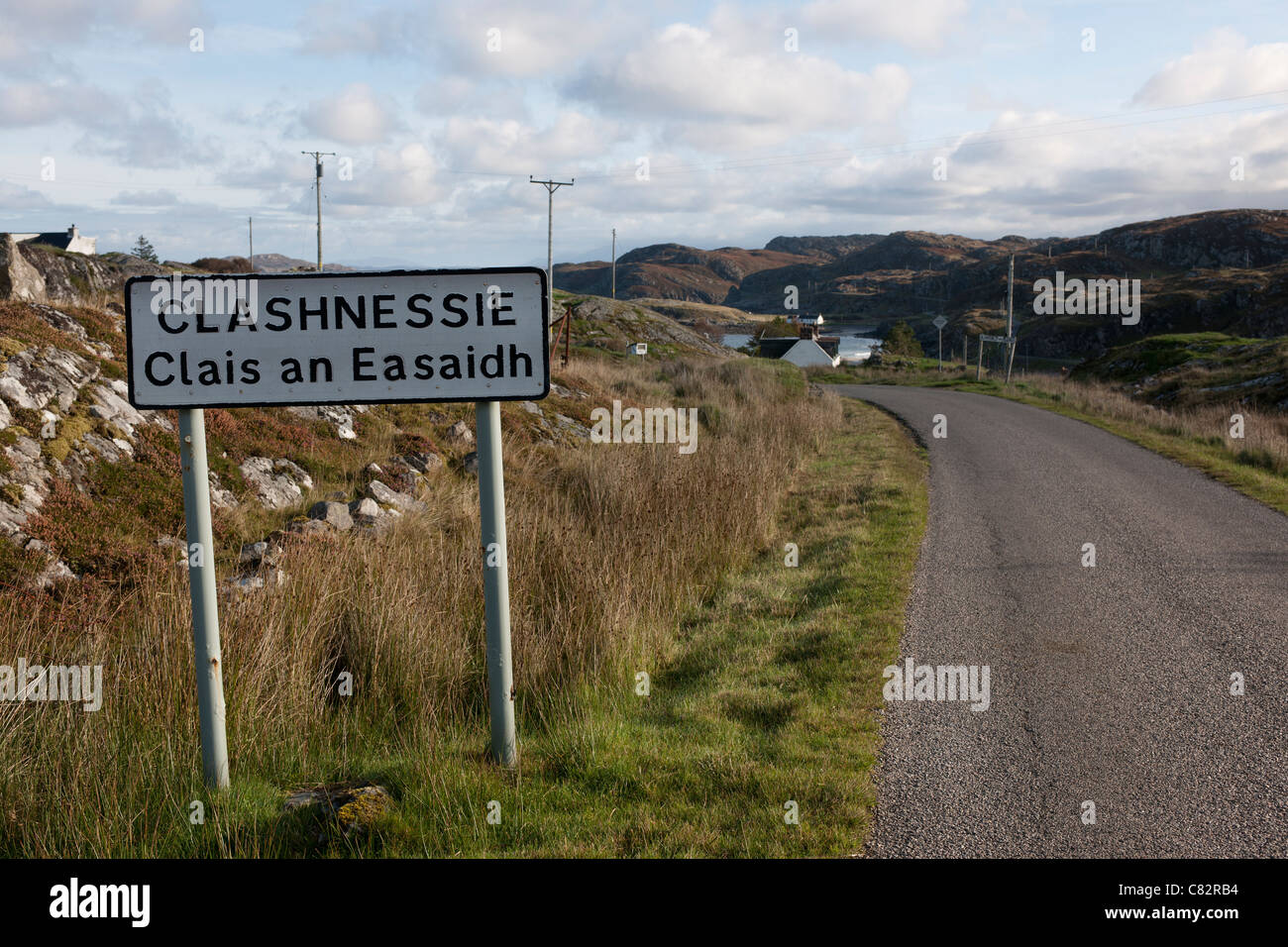 Clashnessie village hi-res stock photography and images - Alamy