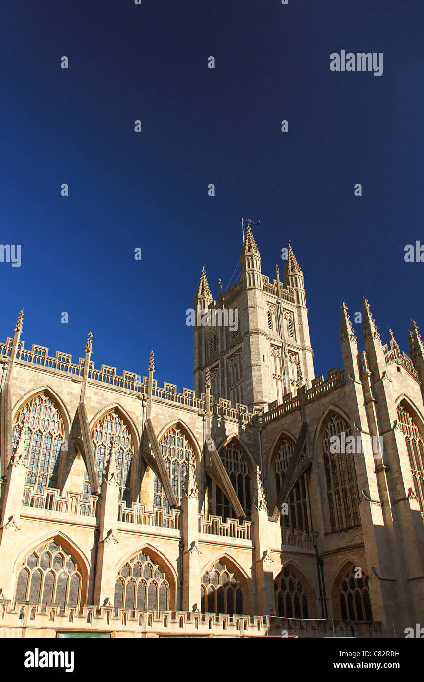 The Abbey - dating from 1499 - in Bath, N.E. Somerset, England, UK ...