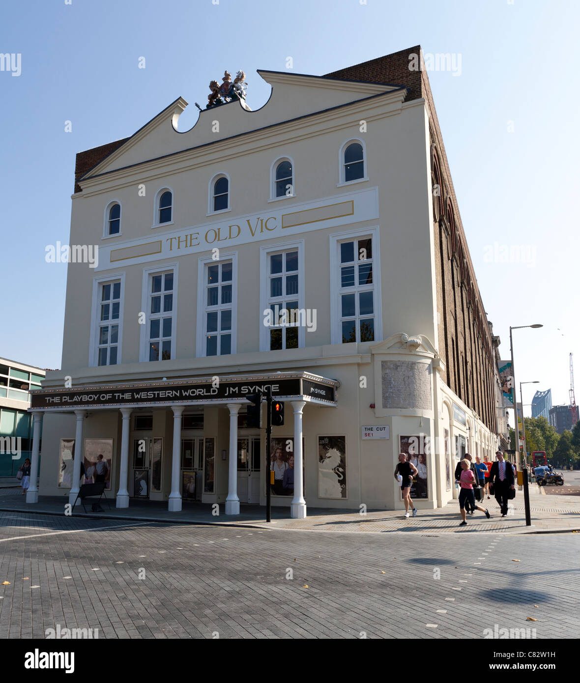 The Old Vic is a theatre, The Cut, London, UK Stock Photo - Alamy
