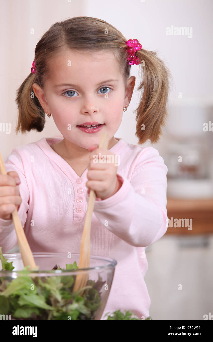 Tossing a salad hi-res stock photography and images - Alamy