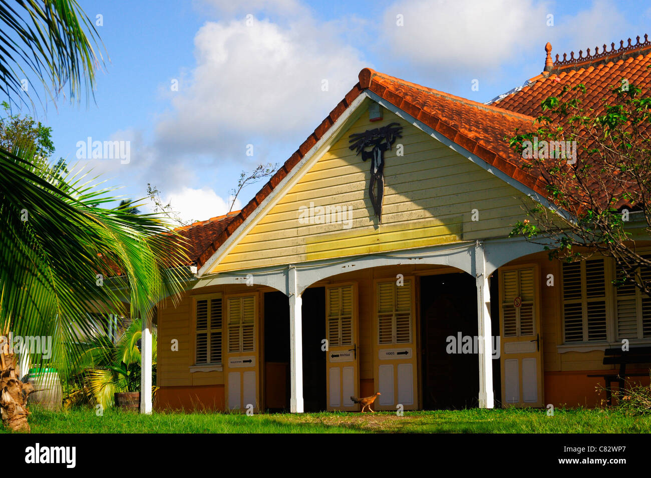 A rum distillery inland Martinique, a caribbean island Stock Photo - Alamy