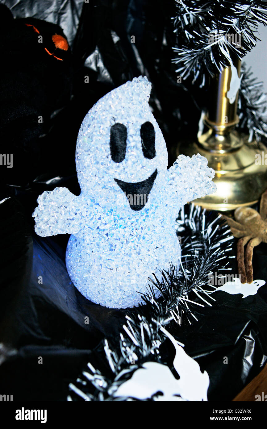 Fun ghost decoration for Halloween party Stock Photo - Alamy
