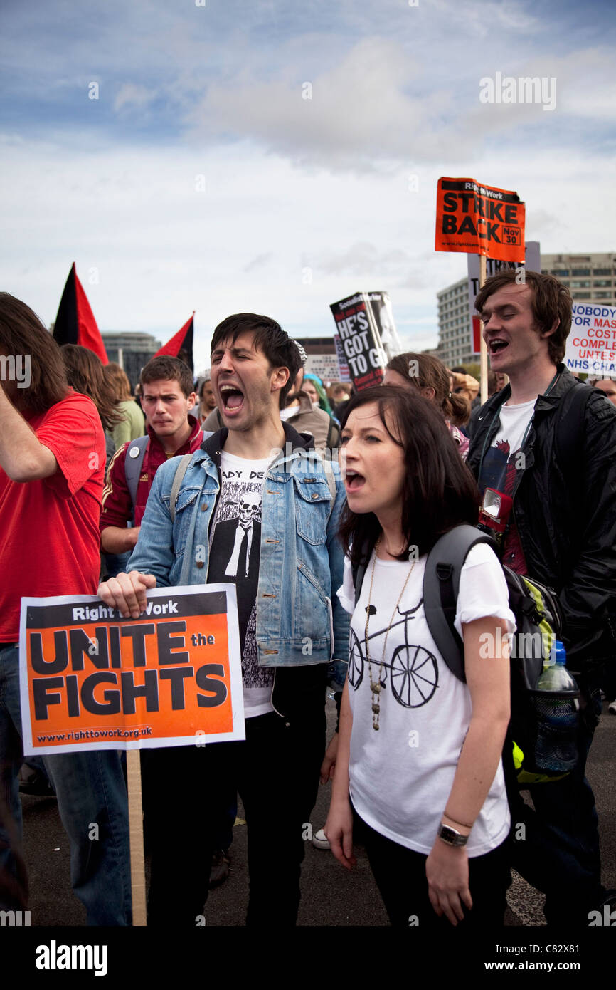 UK Uncut shut down Westminster Bridge, London in a protest ...