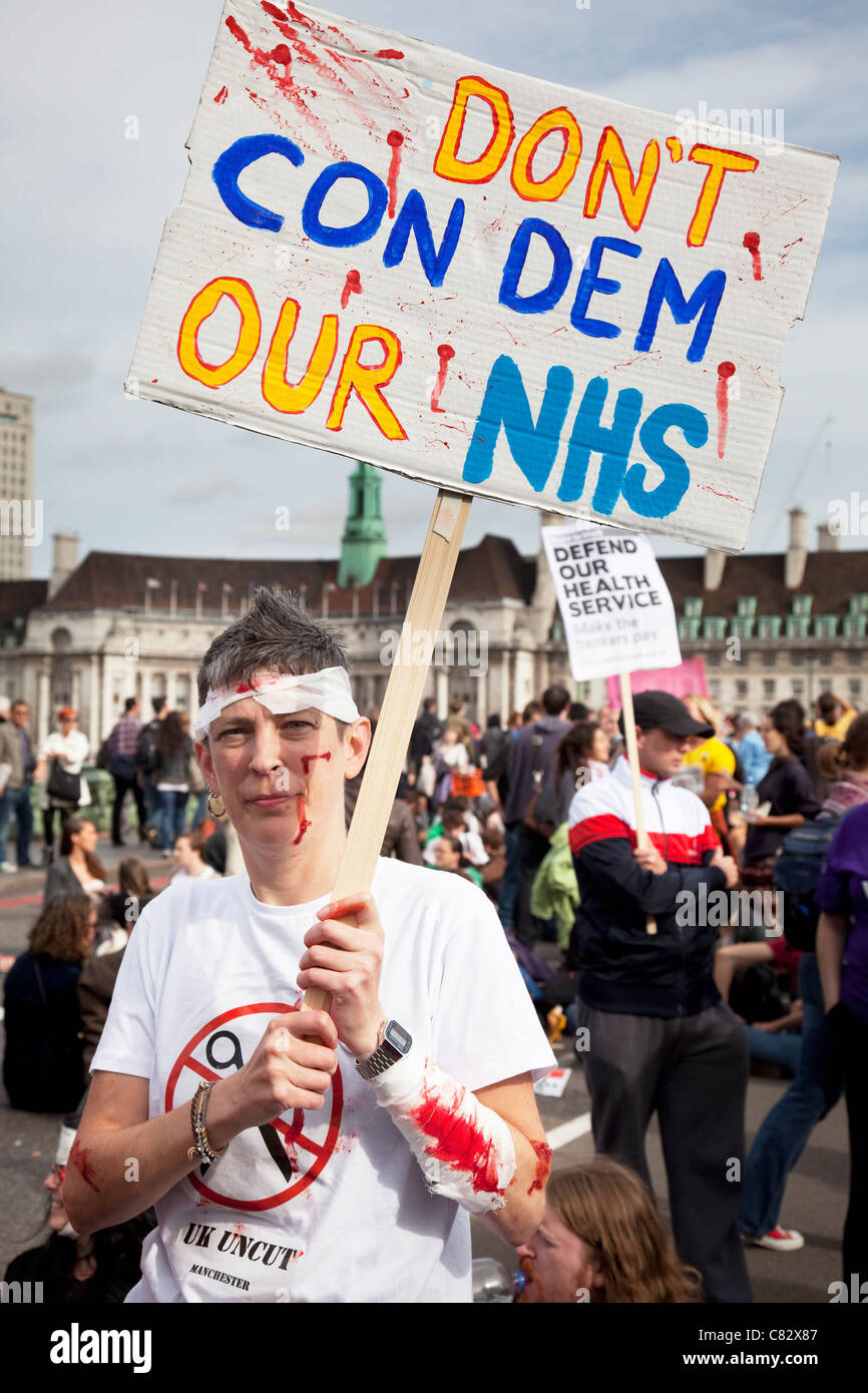 UK Uncut shut down Westminster Bridge, London in a protest ...