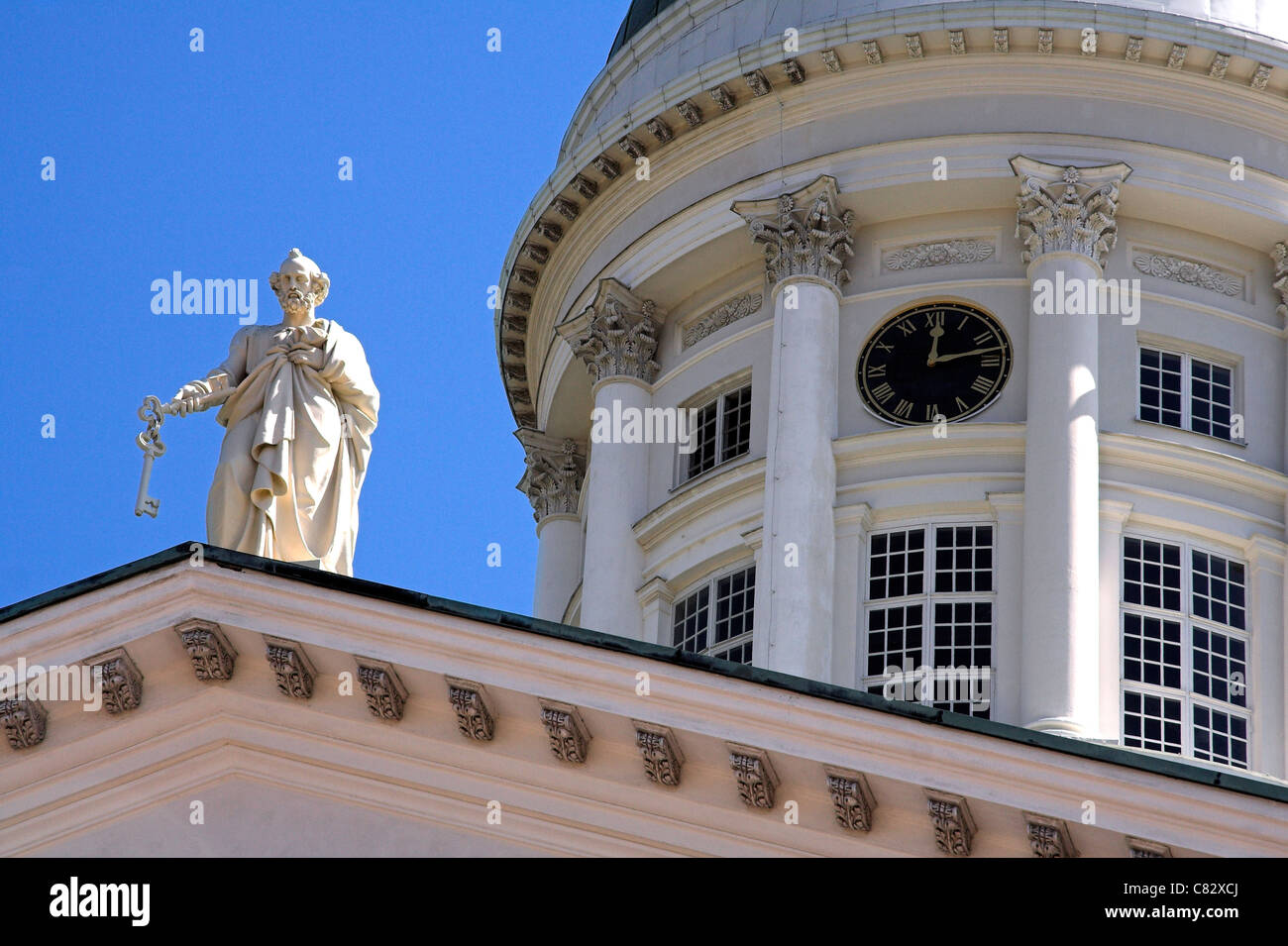 Bell and church tower helsinki hi-res stock photography and images - Alamy
