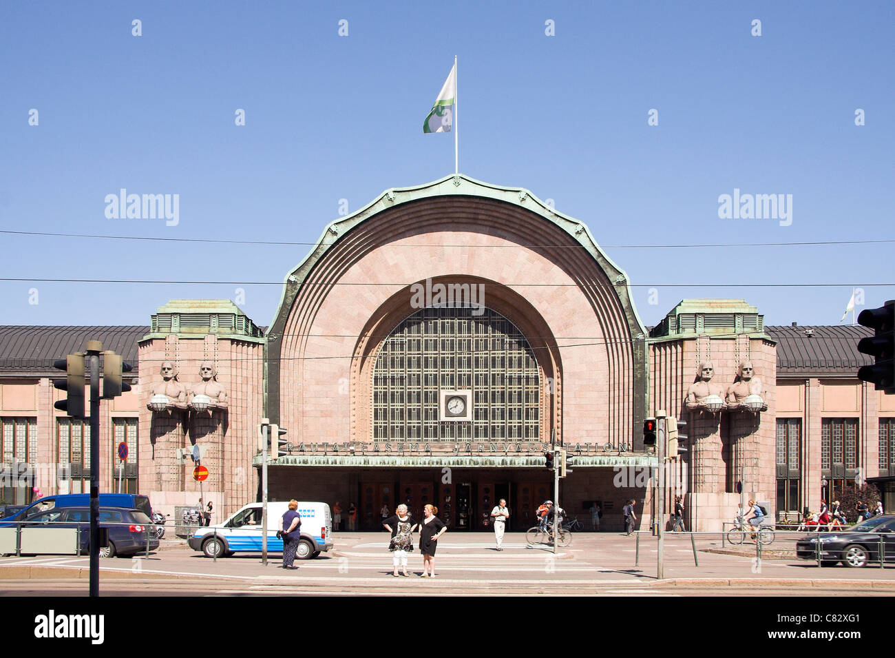 Helsinki Central Railway Station, Helsinki, Finland Stock Photo - Alamy