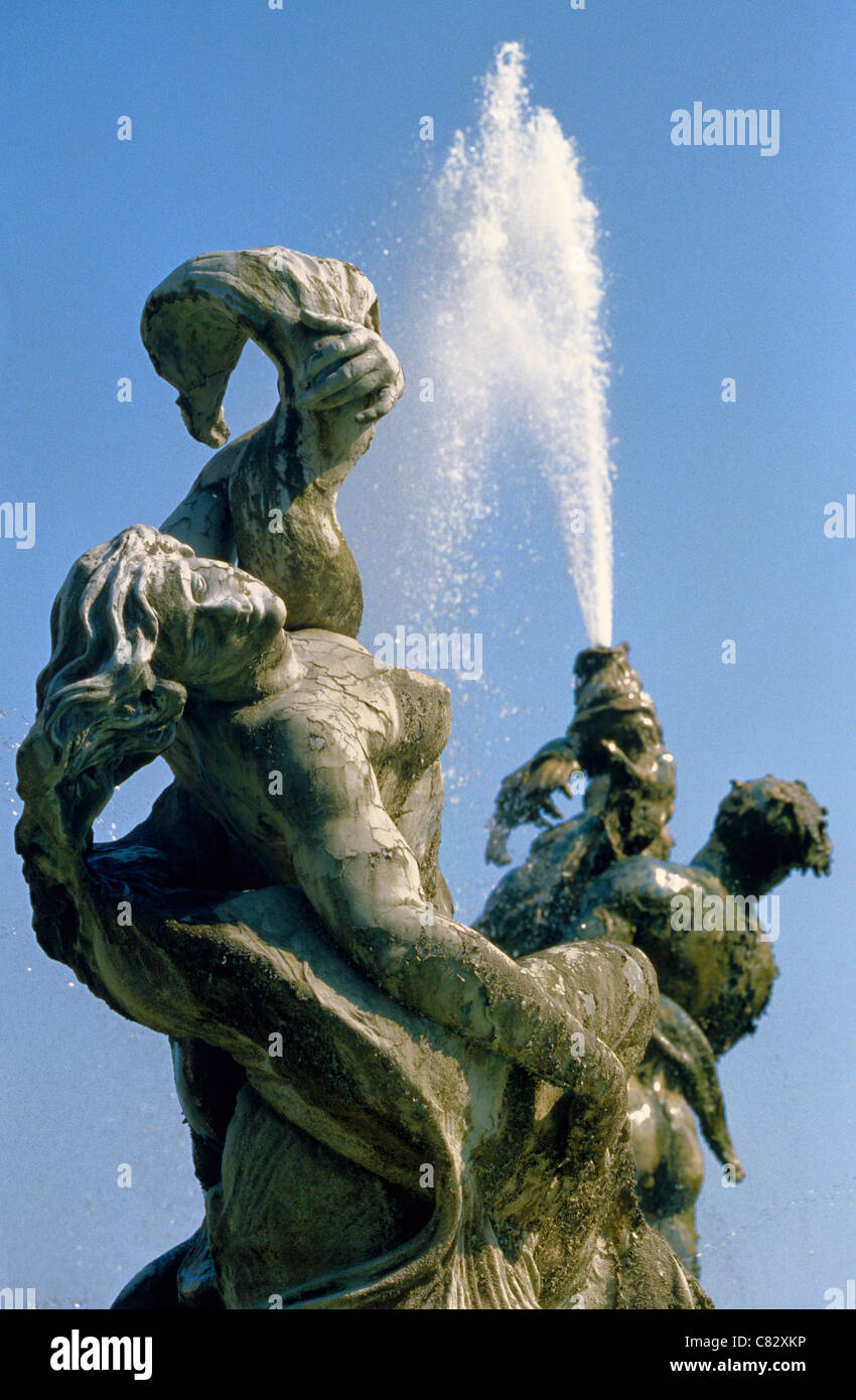 Fontana delle Naiadi Piazza della Republica Rome Italy Stock Photo - Alamy