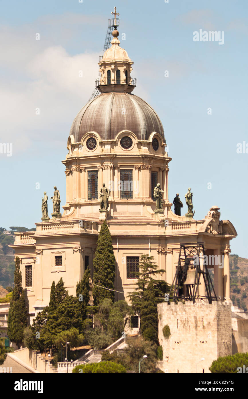 Cristo Re Church, Messina, Sicily, Italy Stock Photo - Alamy