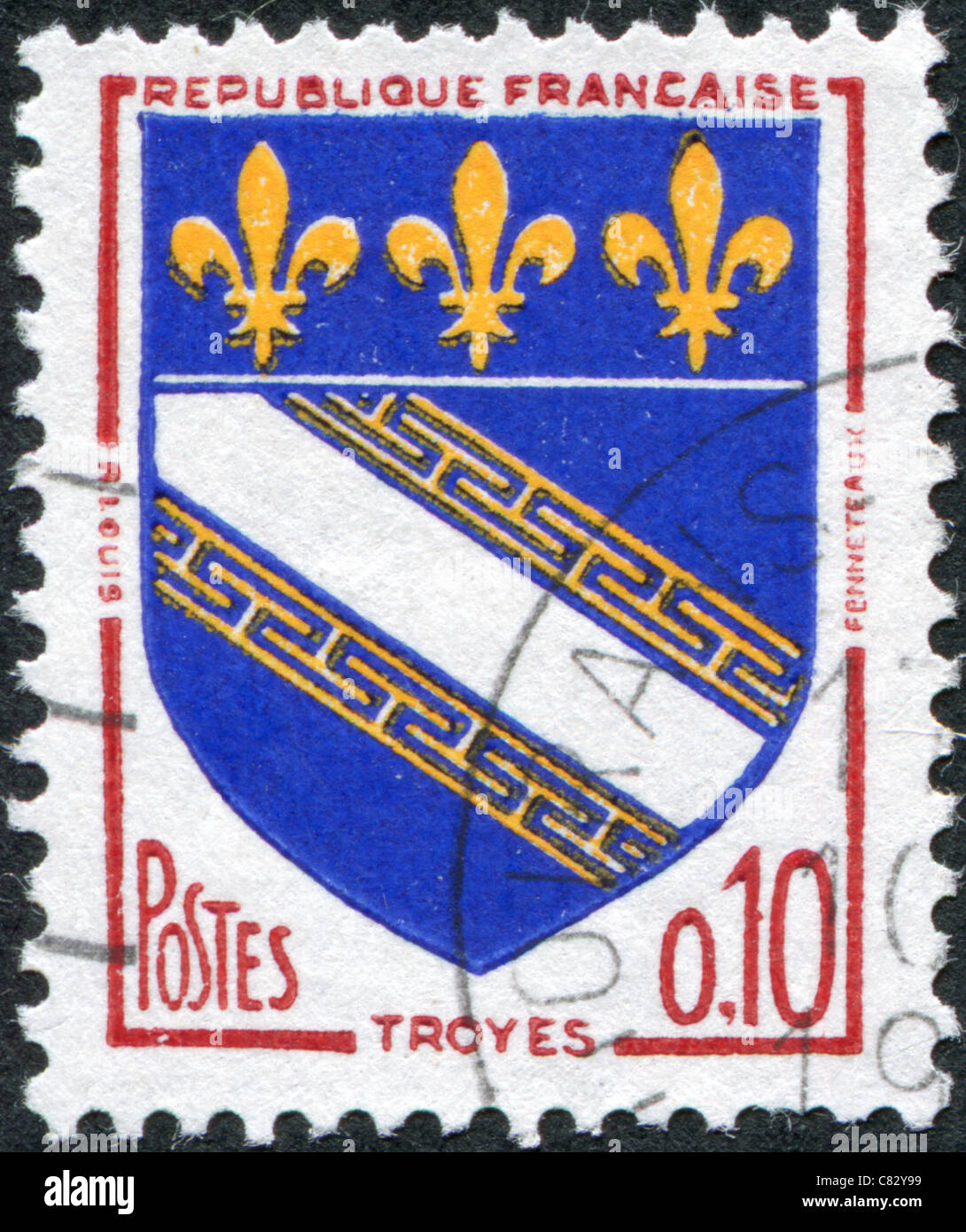 Heraldry Coat Arms France City High Resolution Stock Photography and ...