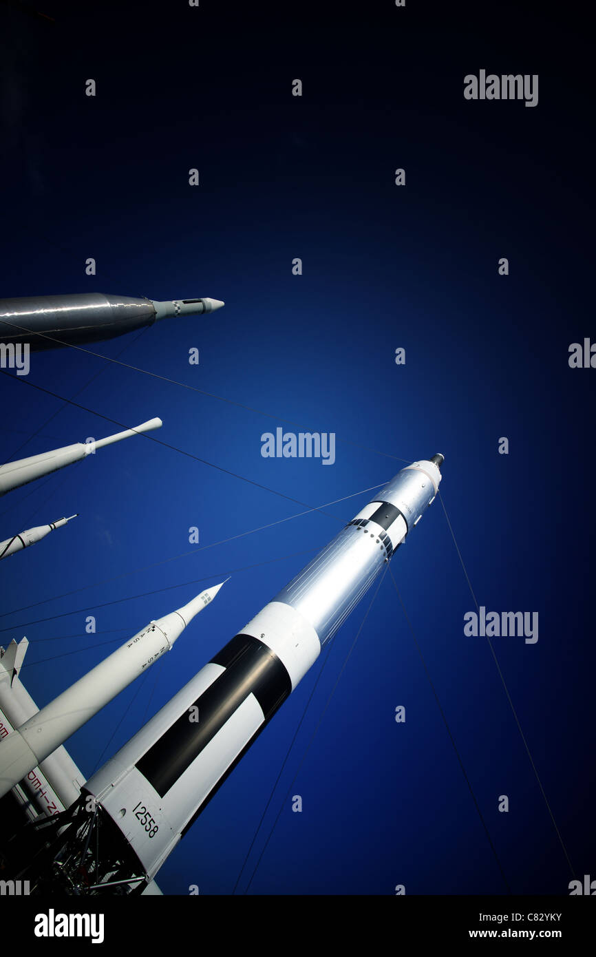 Saturn 5 rocket hi-res stock photography and images - Alamy