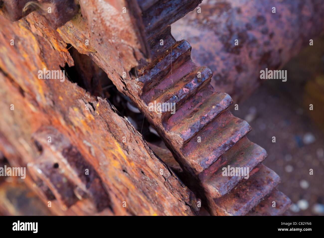 Old cog wear hi-res stock photography and images - Alamy