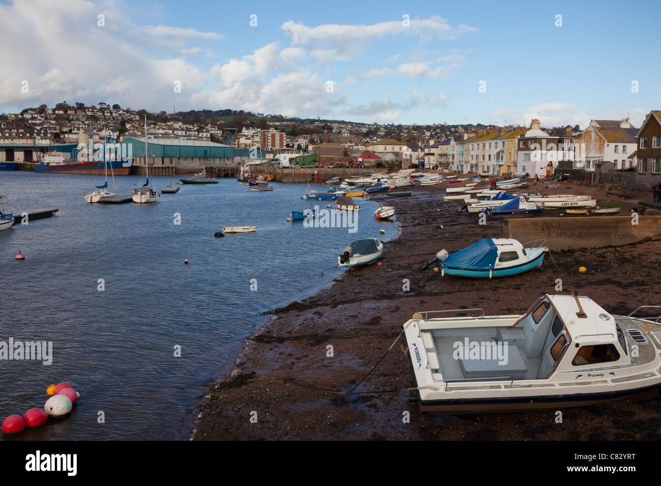 Teignmouth back beach hi-res stock photography and images - Alamy