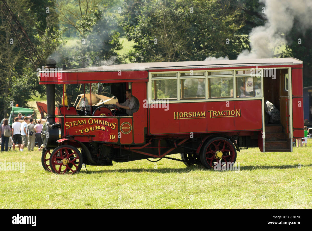 A Foden C Type Bus "Puffing Billy" built 1923 and pictured here at ...