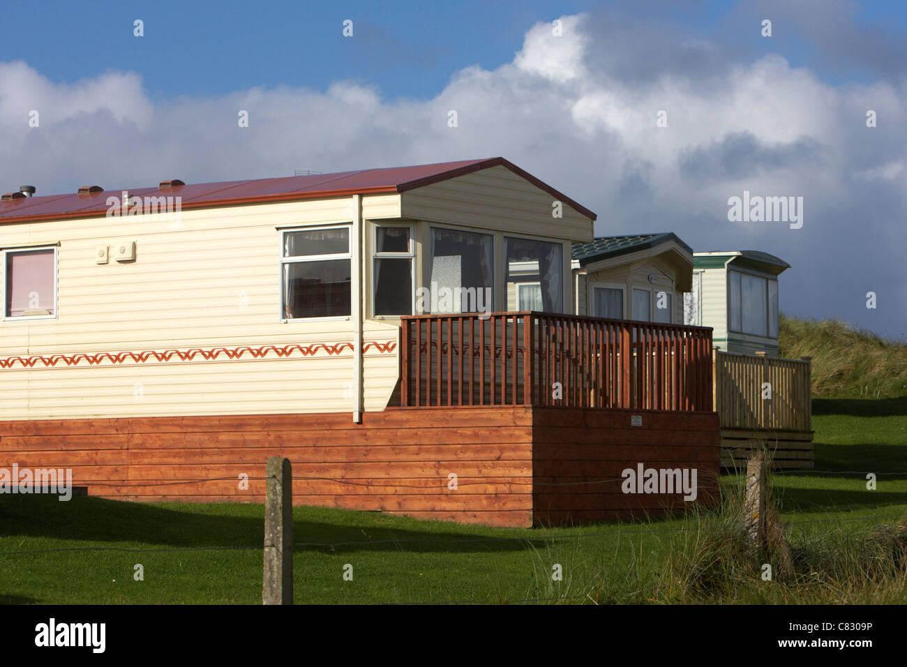 Caravan mobile homes in trailer hi-res stock photography and images - Alamy