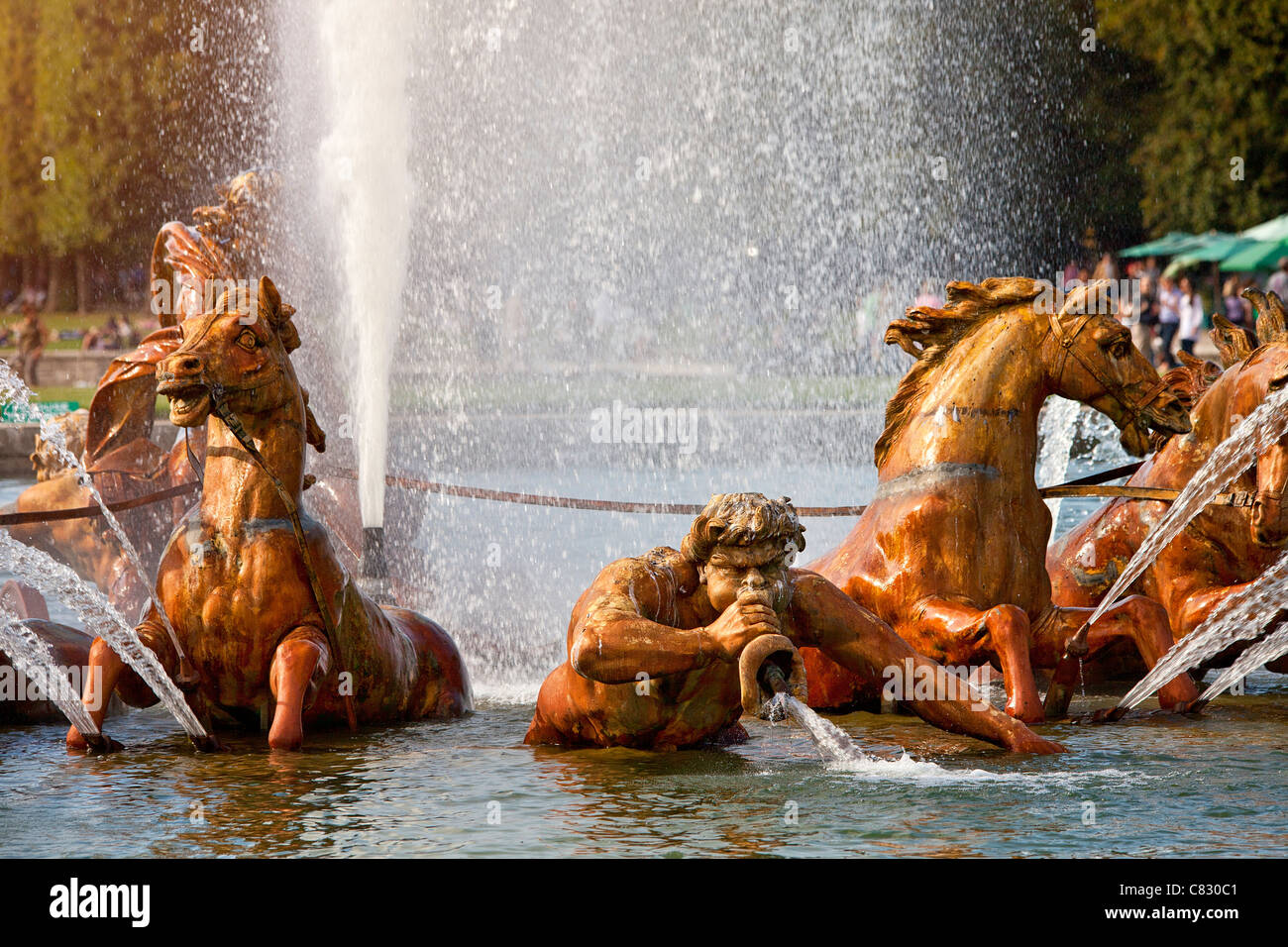 Statues in chateau de versailles hi-res stock photography and images ...