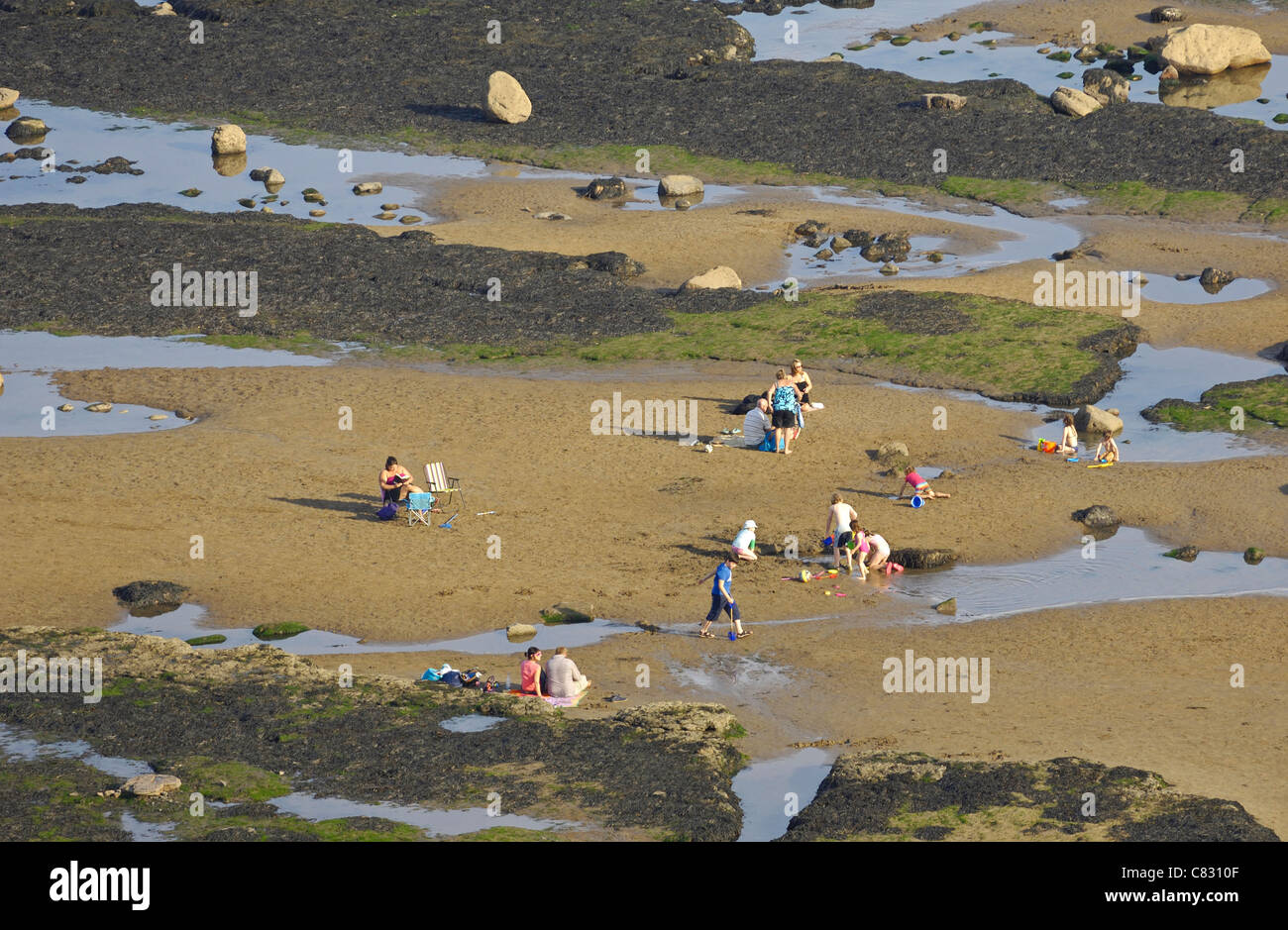 Rock pools children holiday hi-res stock photography and images - Alamy