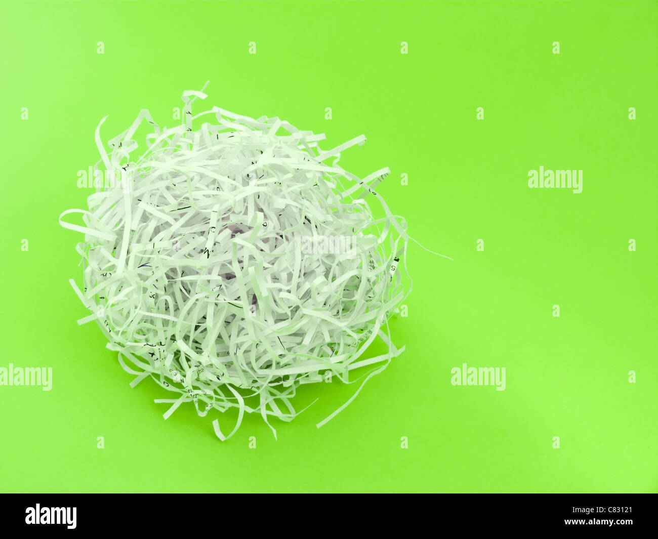 Shredded paper sheet hi-res stock photography and images - Alamy