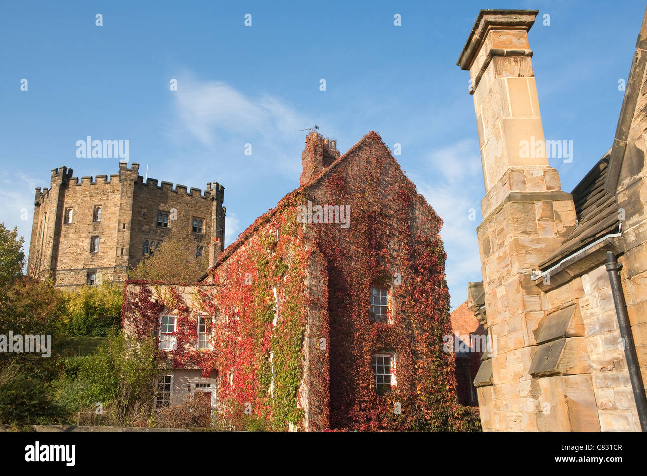 Durham castle cathedral hi-res stock photography and images - Alamy