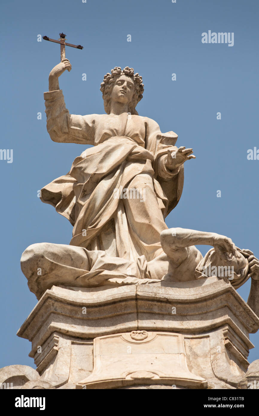 Saint Of Palermo Palermo Celebrates The Feast Of Santa Rosalia In July