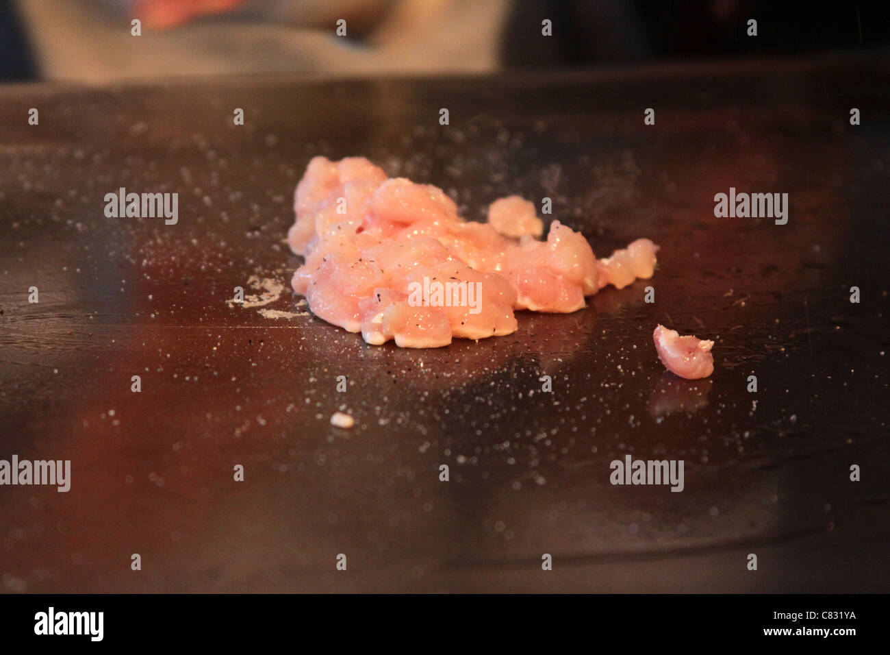 Chicken teppanyaki hi-res stock photography and images - Alamy