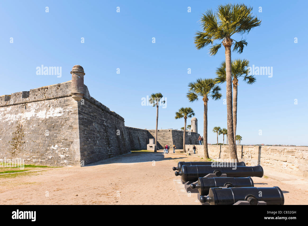 Castillo de San Marcos, St Augustine Stock Photo - Alamy