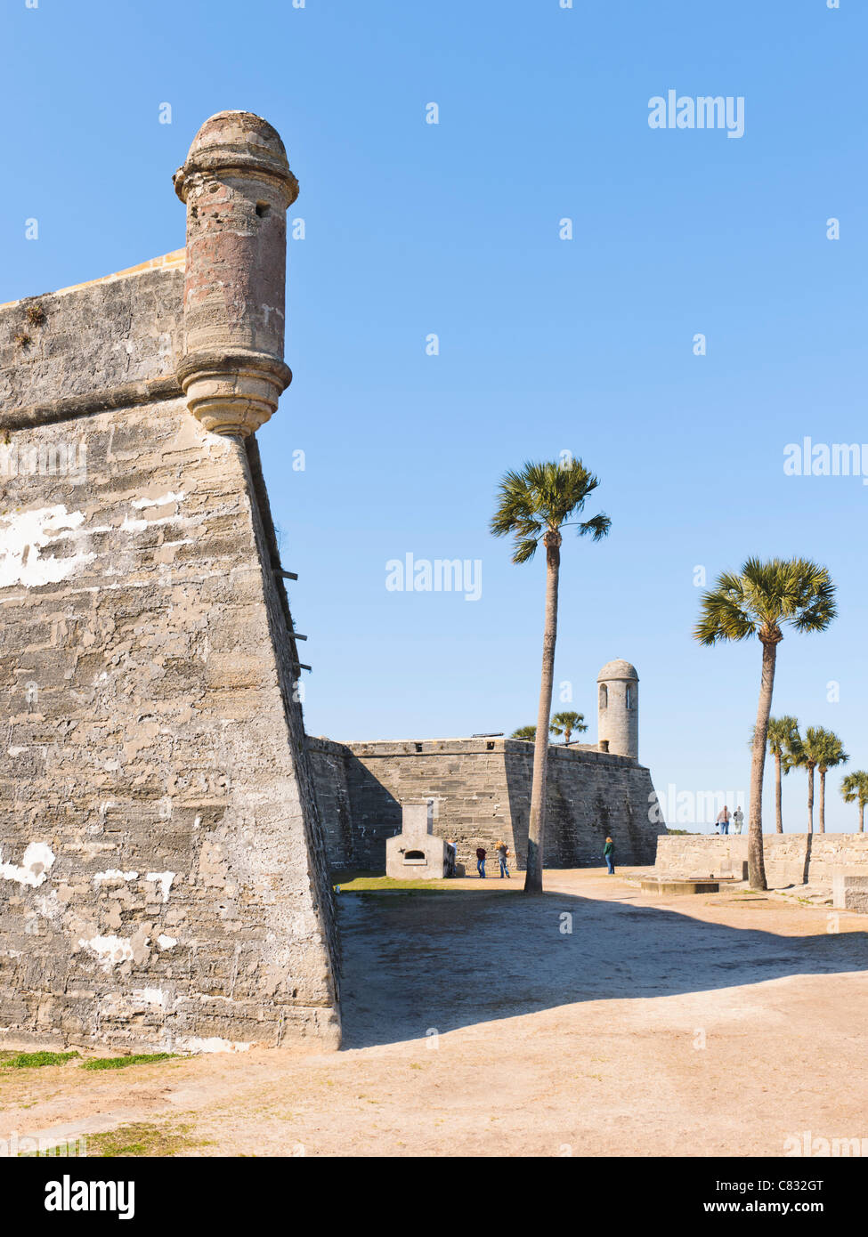 Castillo de San Marcos, St Augustine Stock Photo - Alamy