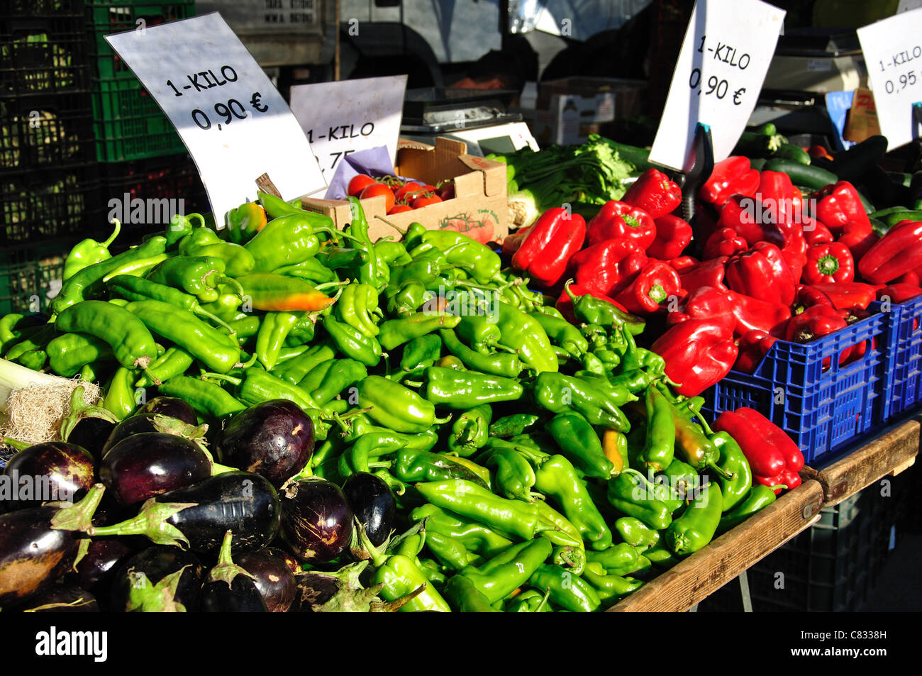 Bonavista Sunday Market, Bonavista, near Salou, Costa Daurada, Province ...