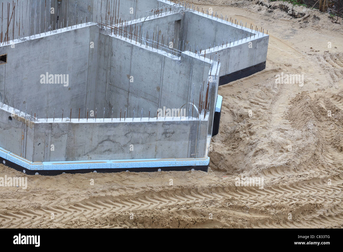 House under construction - outdoor Stock Photo - Alamy