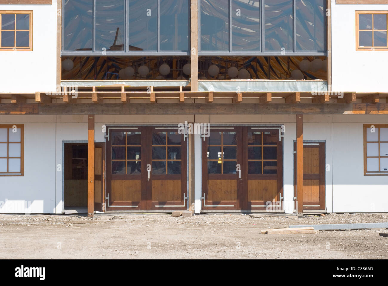 Building Under Construction as Industrial Workplace Stock Photo - Alamy