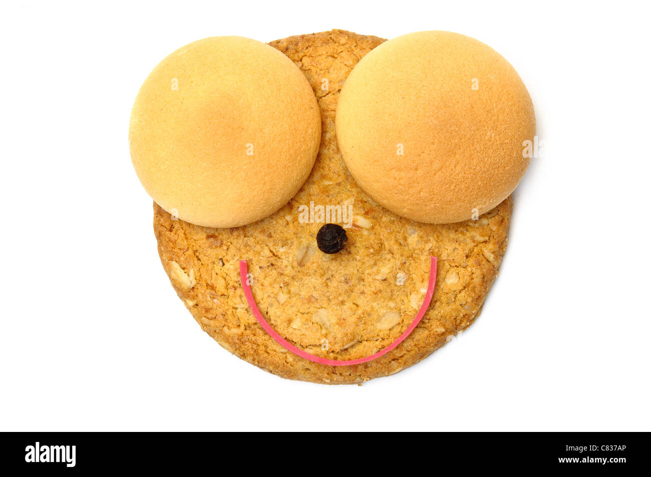 Smiley face cookie hi-res stock photography and images - Alamy
