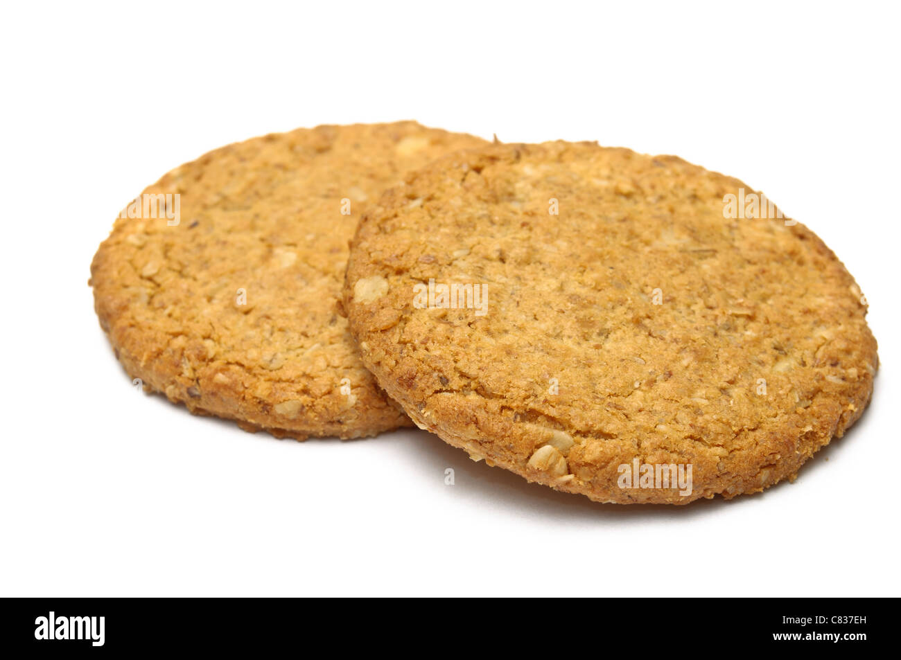 Apple oatmeal cookies Cut Out Stock Images & Pictures - Alamy