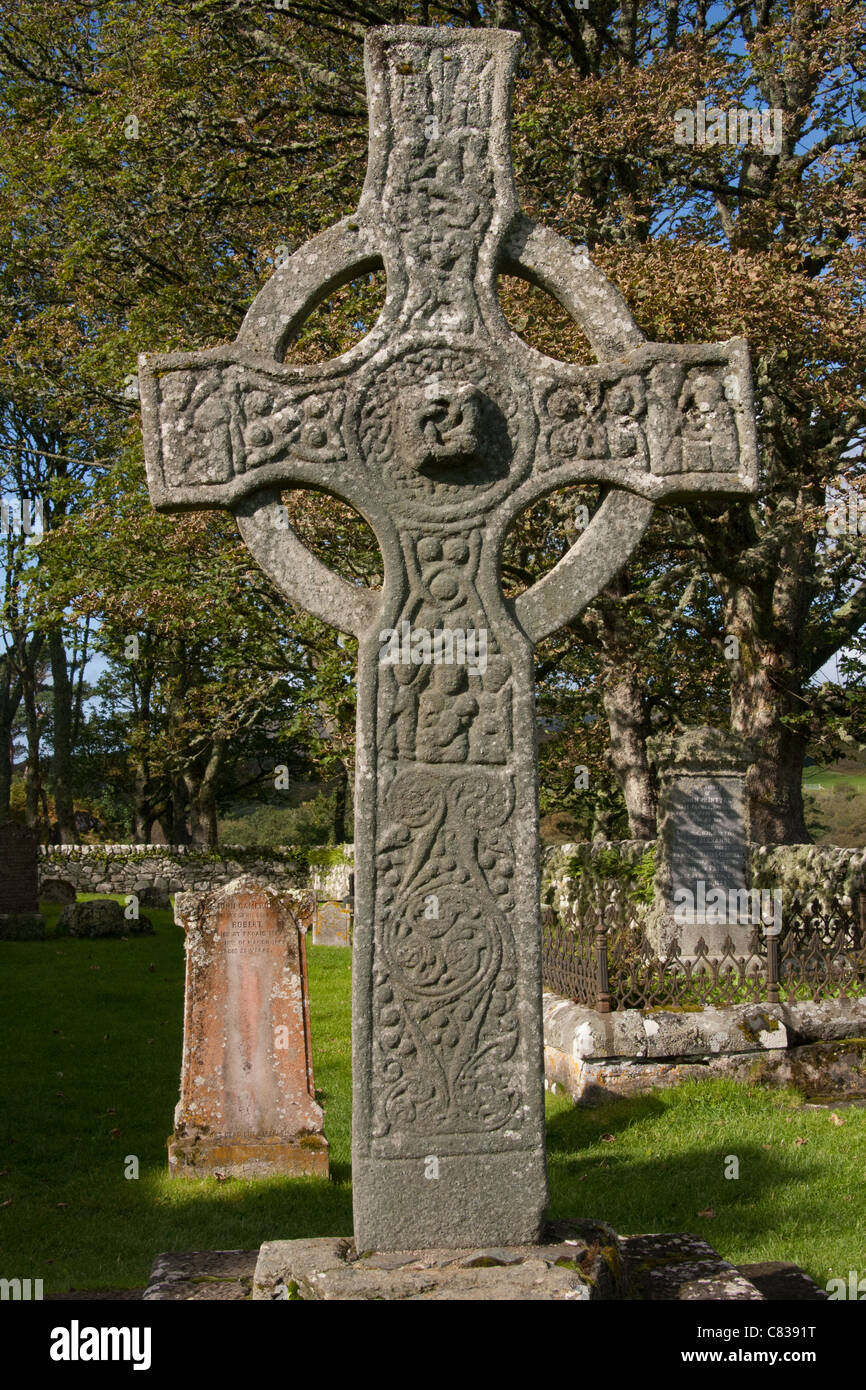 Kildalton Cross, Islay Stock Photo - Alamy