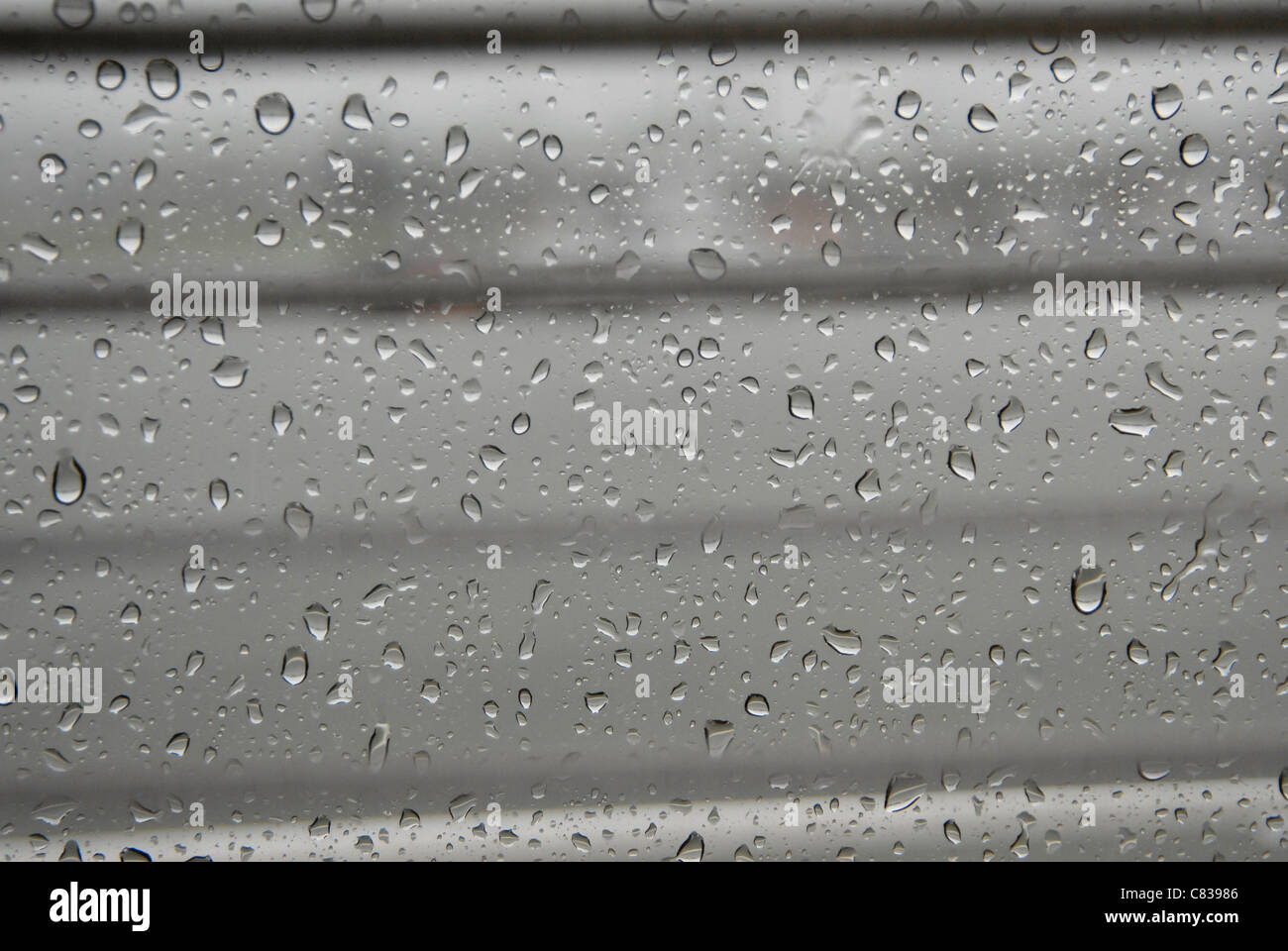 Raindrops on window Stock Photo - Alamy