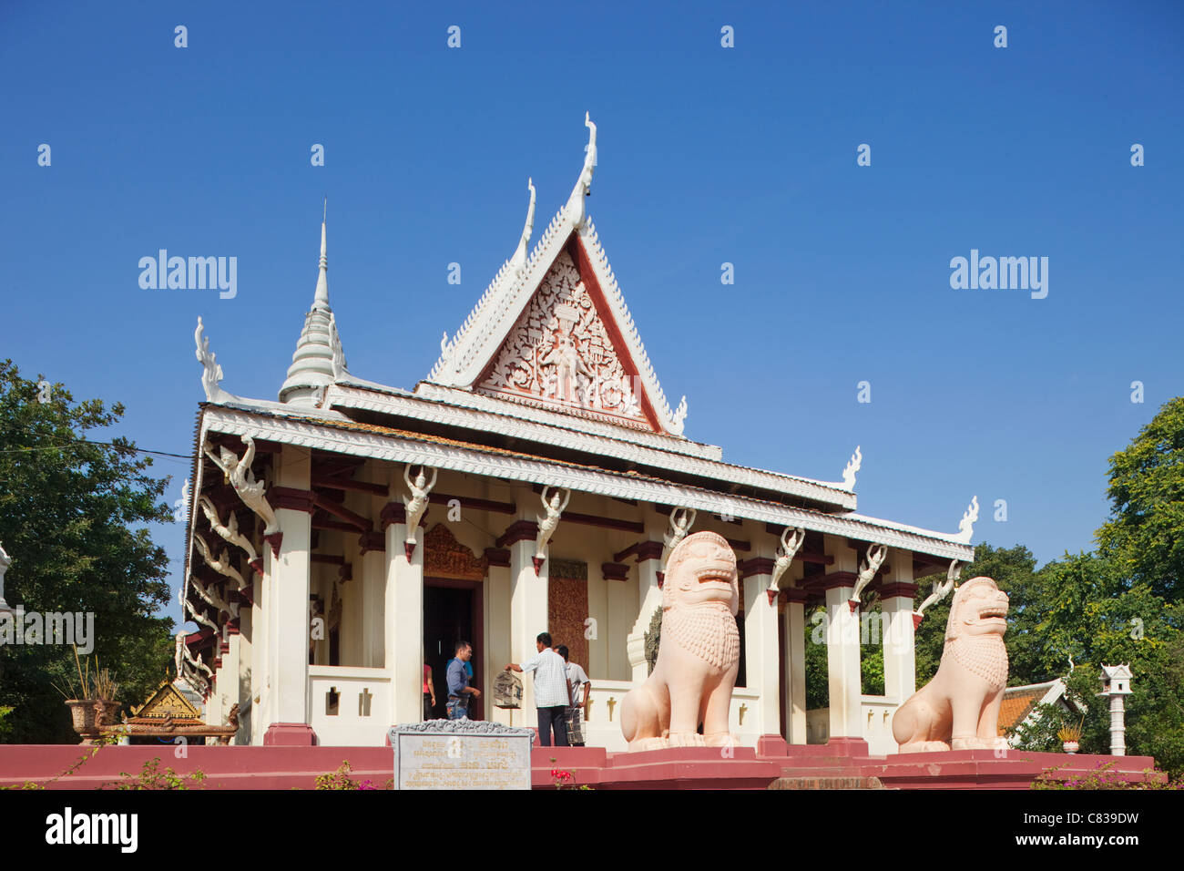 Cambodia, Phnom Penh, Wat Phnom Stock Photo - Alamy