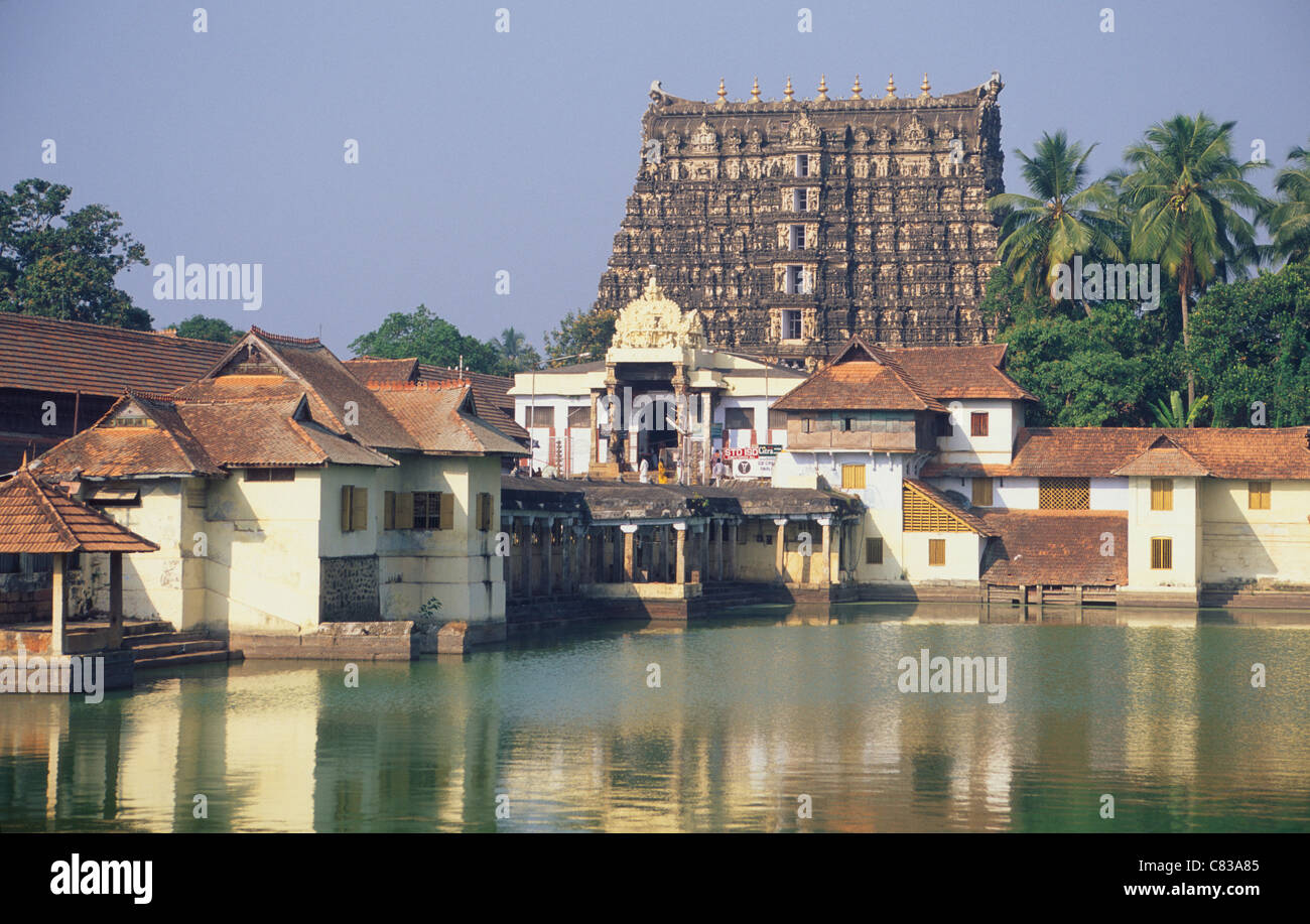 Temple gold trivandrum hi-res stock photography and images - Alamy
