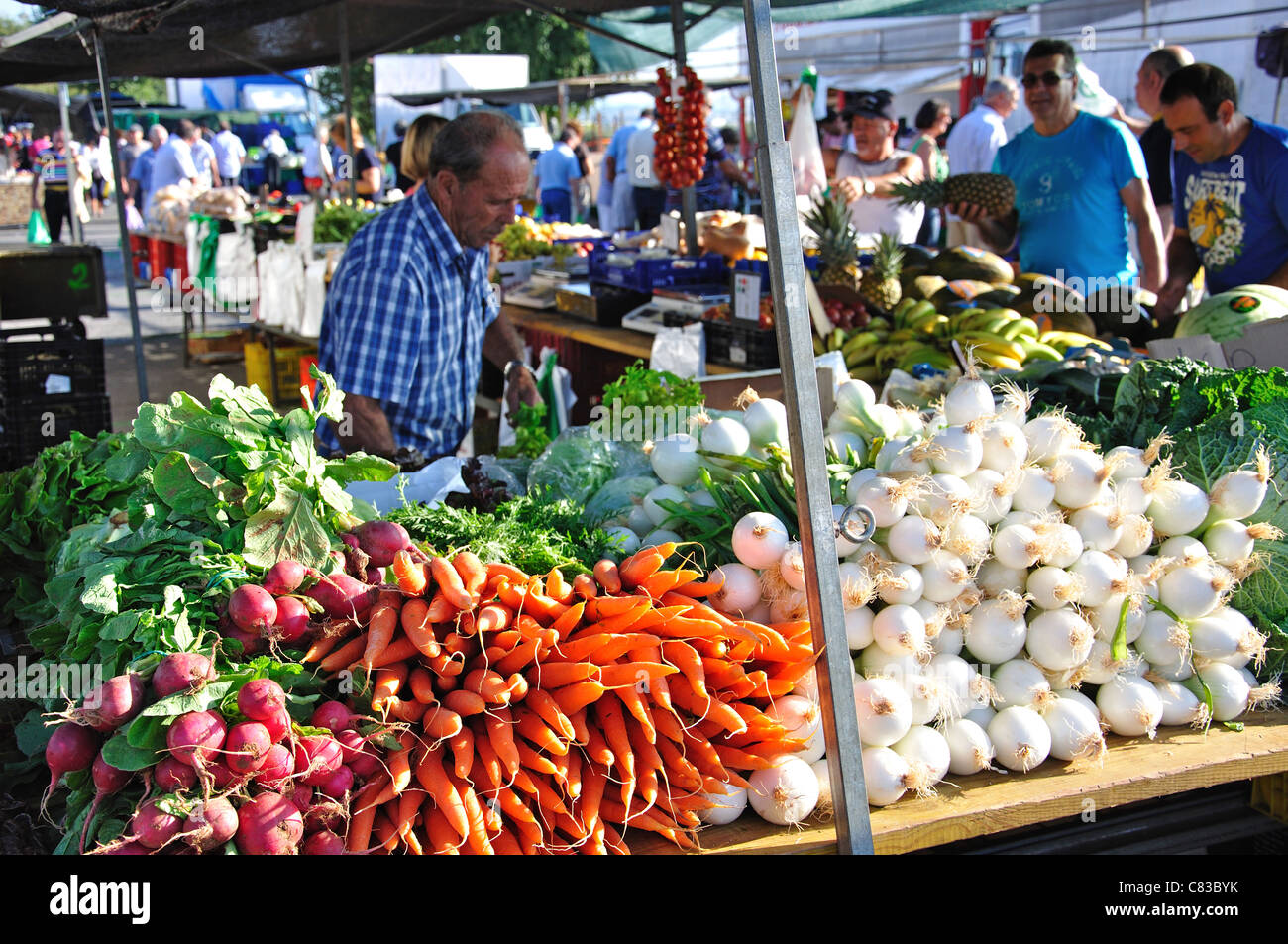 Shopping at markets in spain hi-res stock photography and images - Alamy
