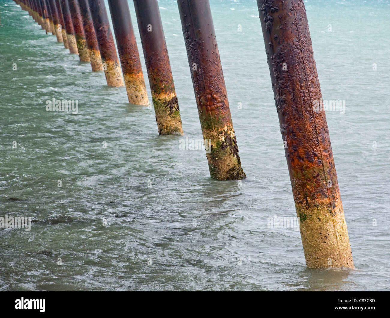 Tubular piles hi-res stock photography and images - Alamy
