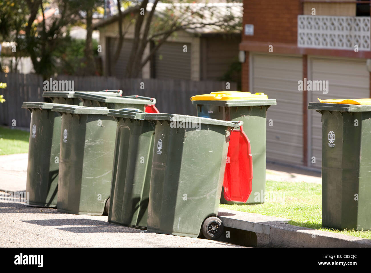 Roadside waste bins hi-res stock photography and images - Alamy