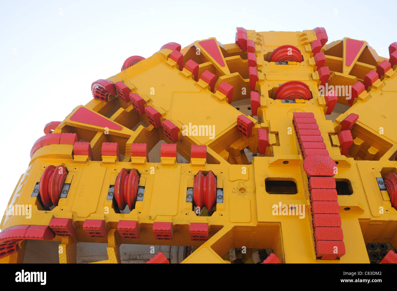 TBM - tunnel boring machine also called "mole" during presentation in ...