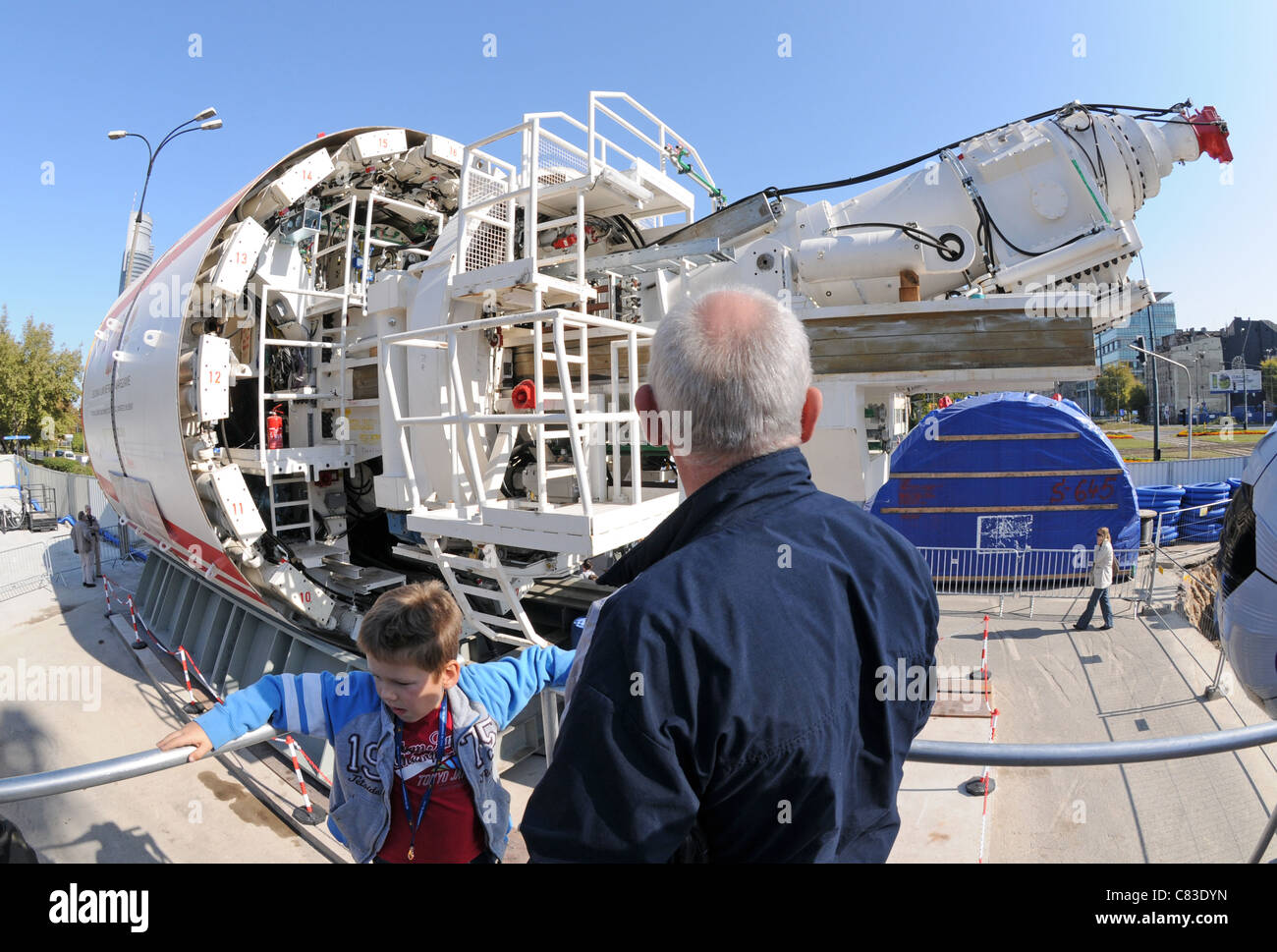 Tunnel boring machine mole hi-res stock photography and images - Alamy