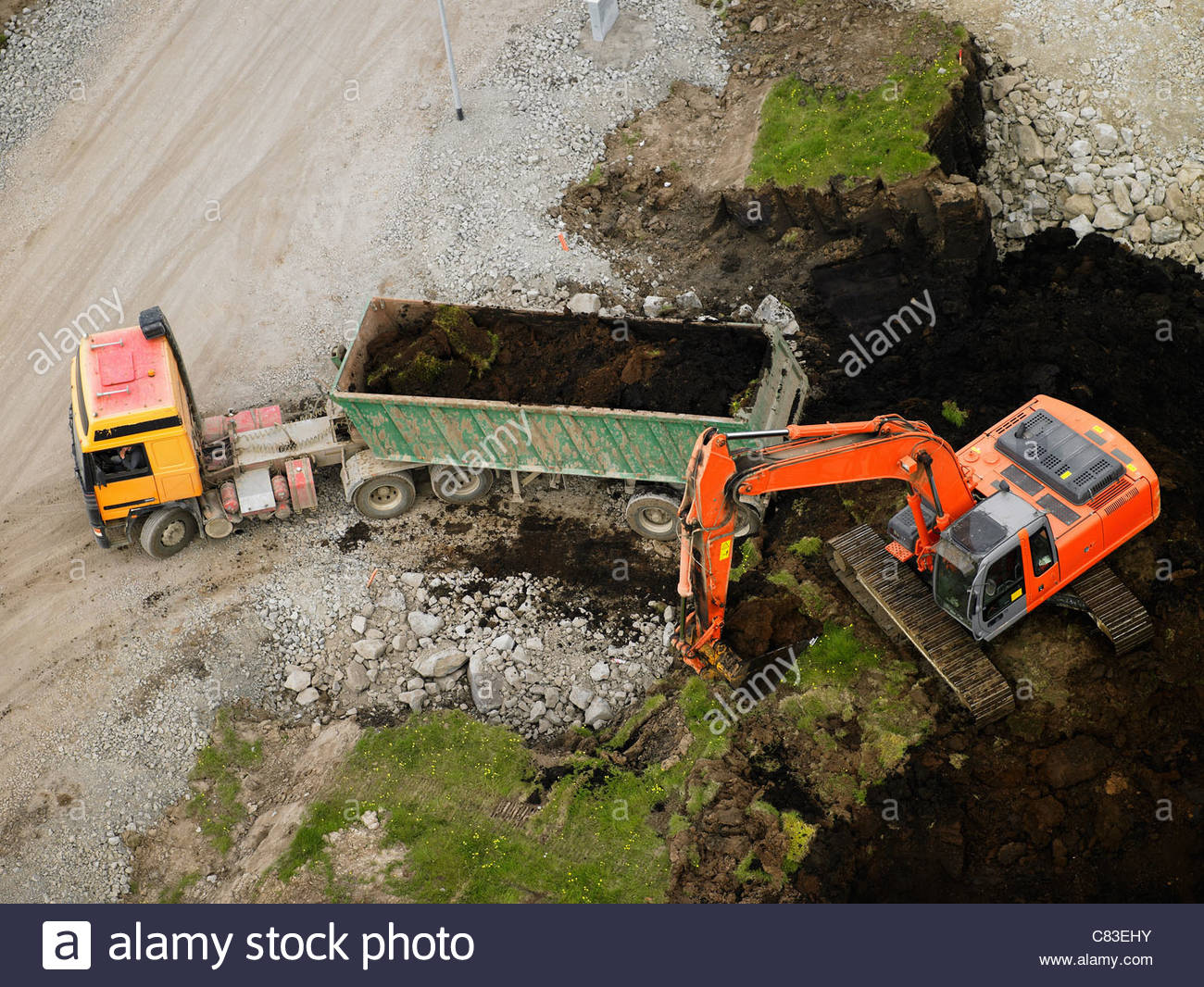 Quarry Truck Stock Photos & Quarry Truck Stock Images - Alamy