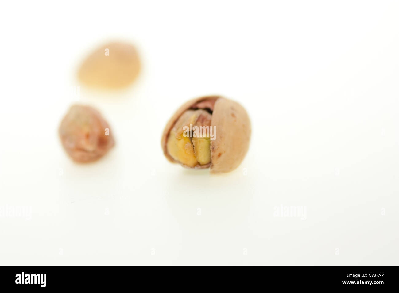 Pistachio nut with open nutshell hi-res stock photography and images ...
