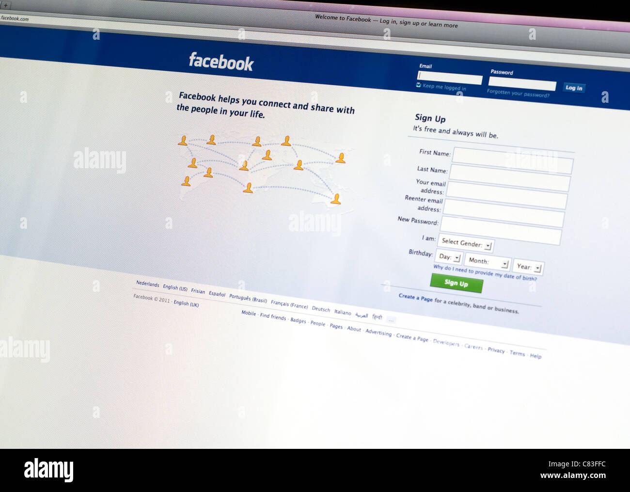 Computer social media hi-res stock photography and images - Alamy