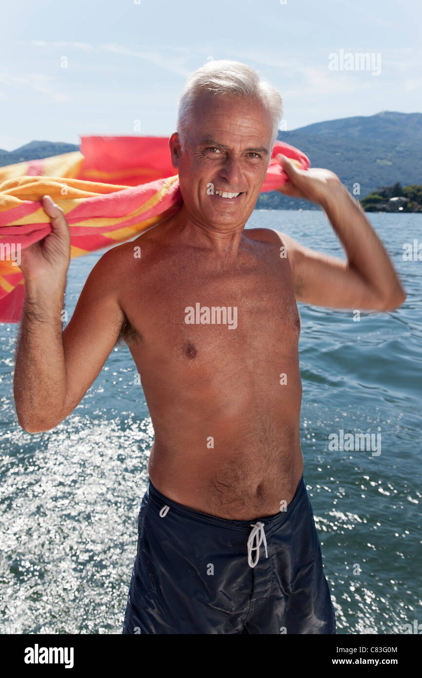 Drying Off With A Towel